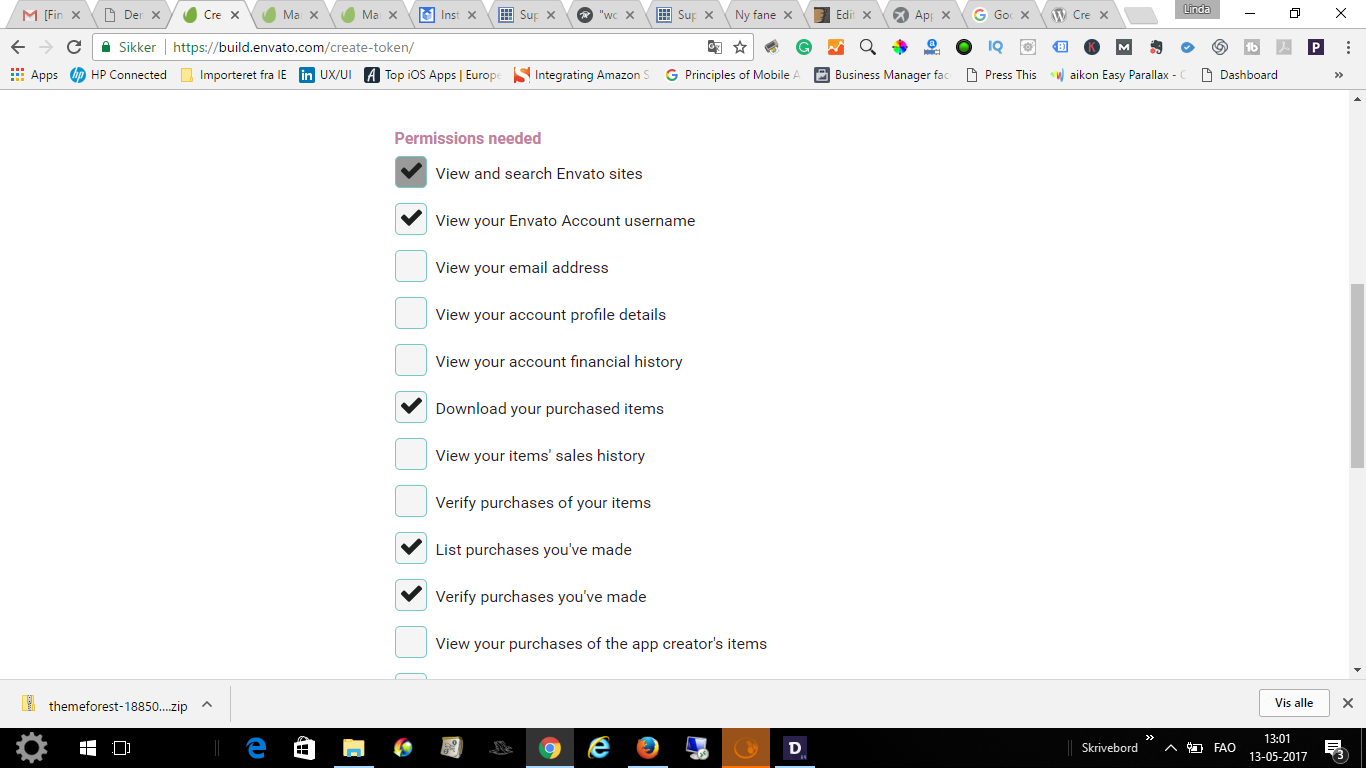 personal-token-info | WYZI - Documentation