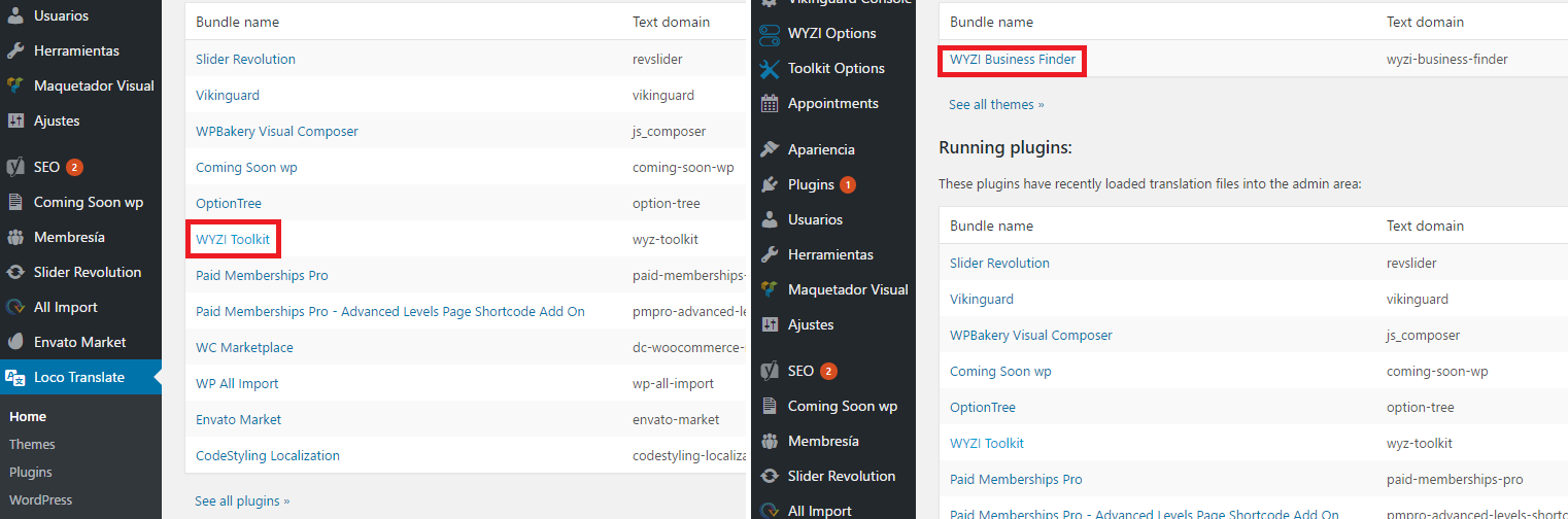 interface | WYZI - Documentation