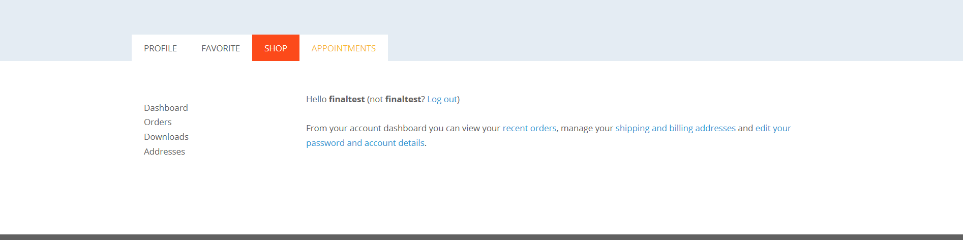 Dashboard | WYZI - Documentation