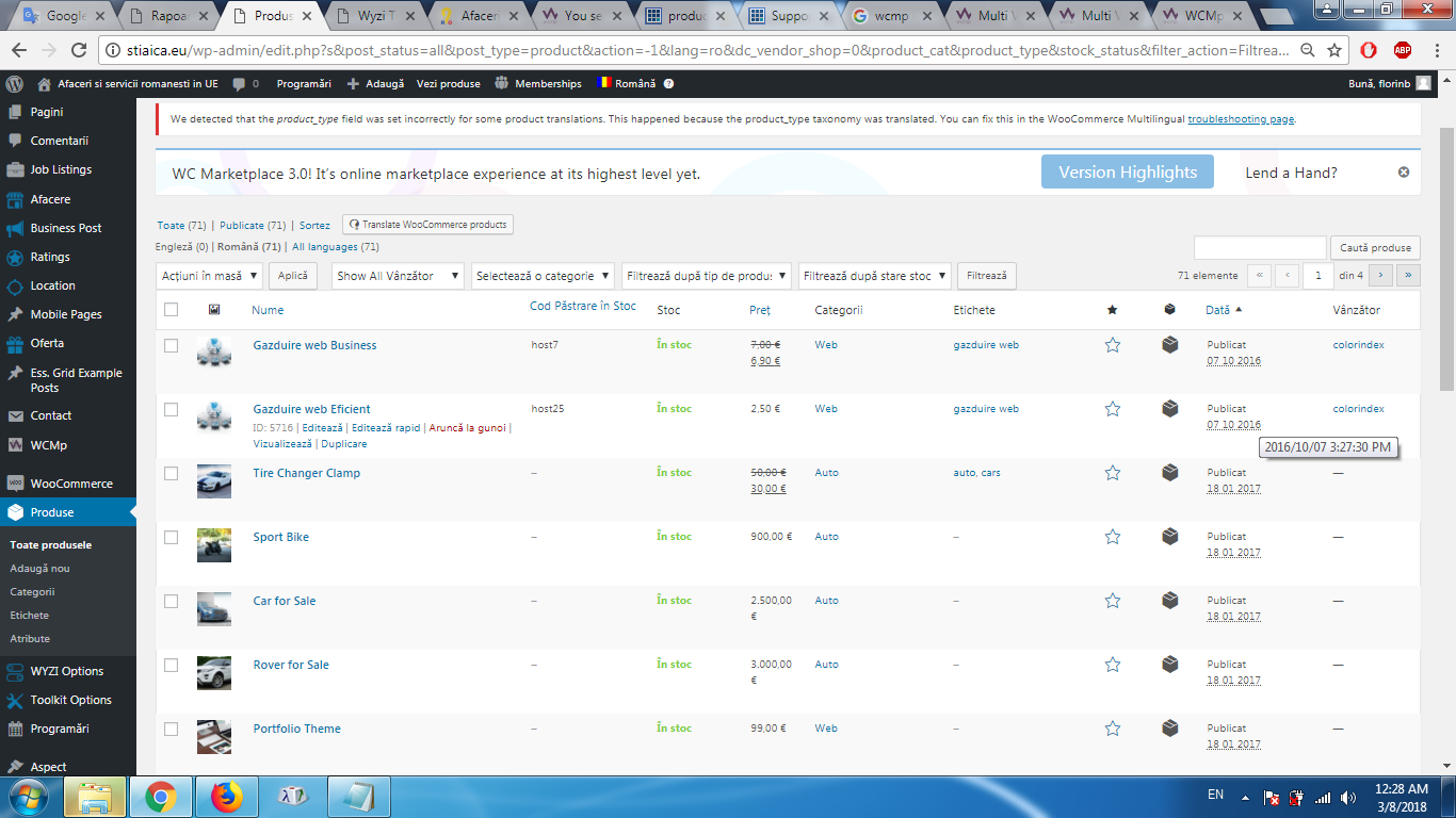 top-2-products-year-date-error | WYZI - Documentation