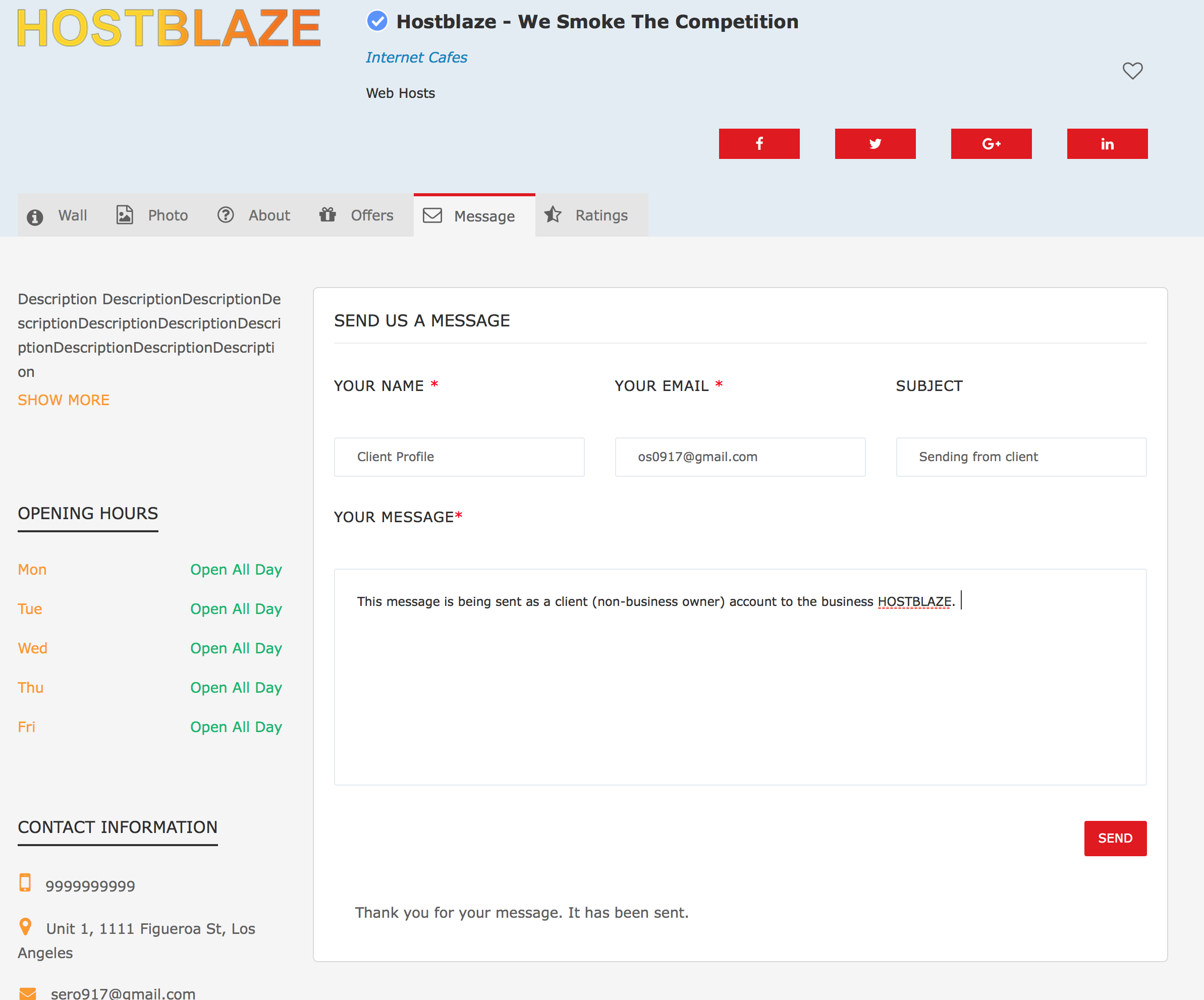Message Sent As Client Wyzi Documentation
