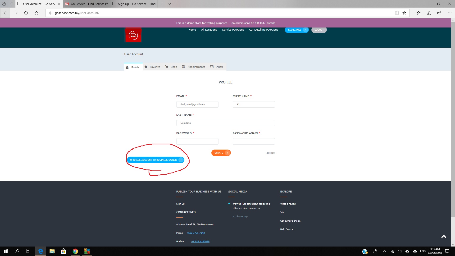 howtodisableupgradeaccounttobusinessowner_notsolved | WYZI - Documentation