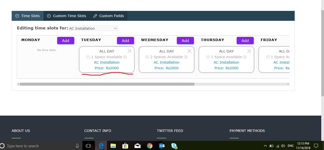 Calendar | WYZI - Documentation
