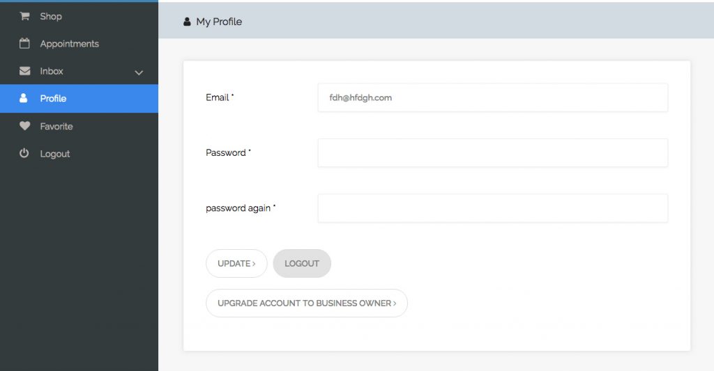 How can I remove Upgrade Account to Business Owner? | WYZI - Documentation