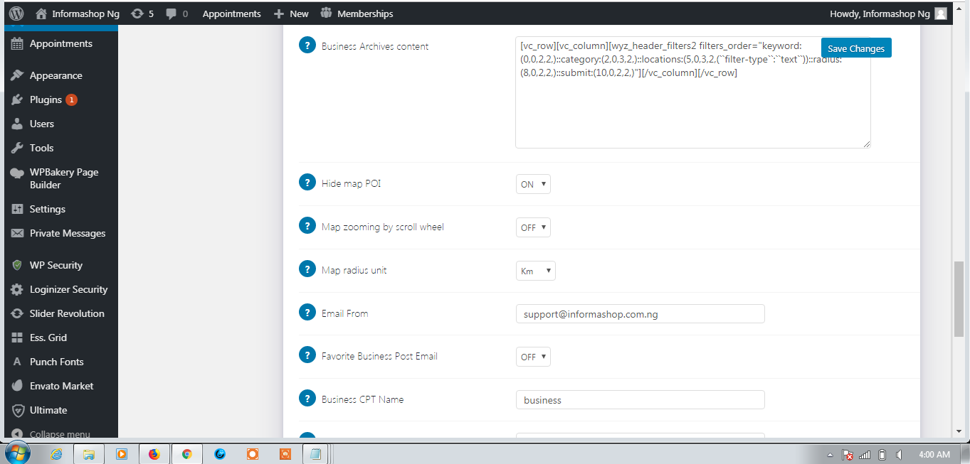 INFORMASHOP-GENERAL-SETTINGS-4 | WYZI - Documentation