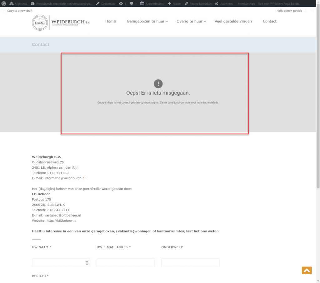 Weideburgh1 | WYZI - Documentation