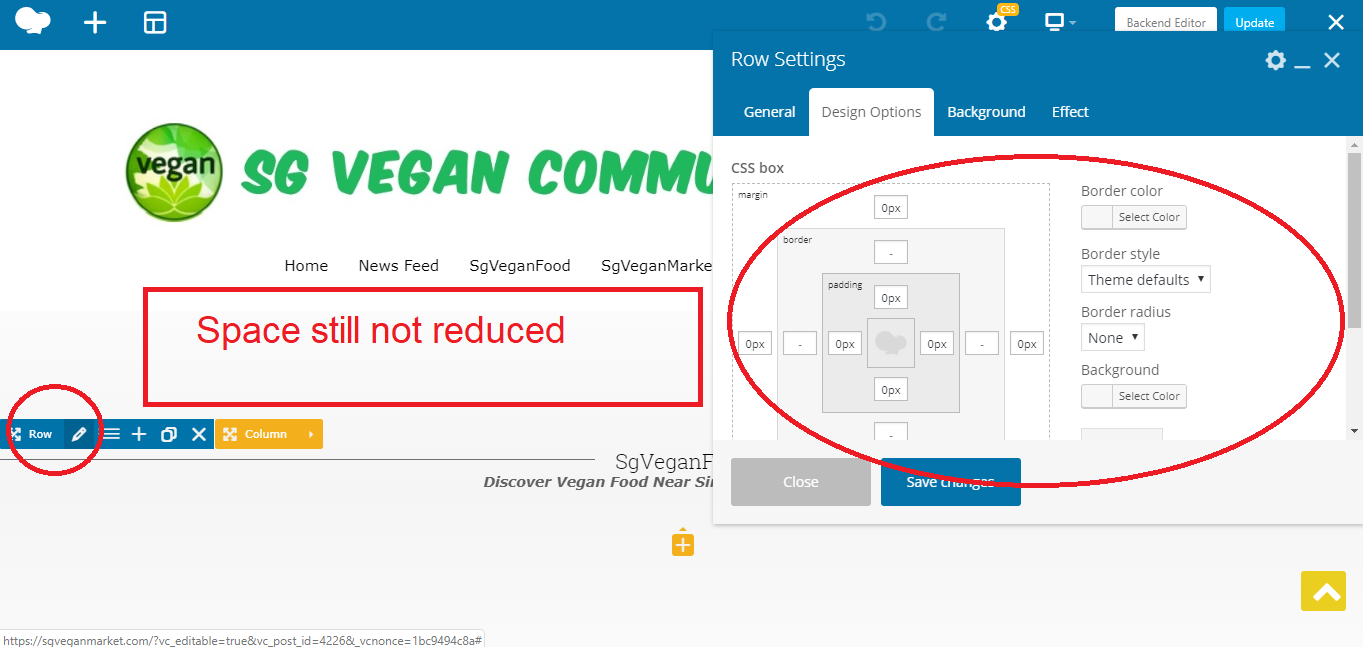 Step 1b Row Setting In Wp Bakery Builder Wyzi Documentation